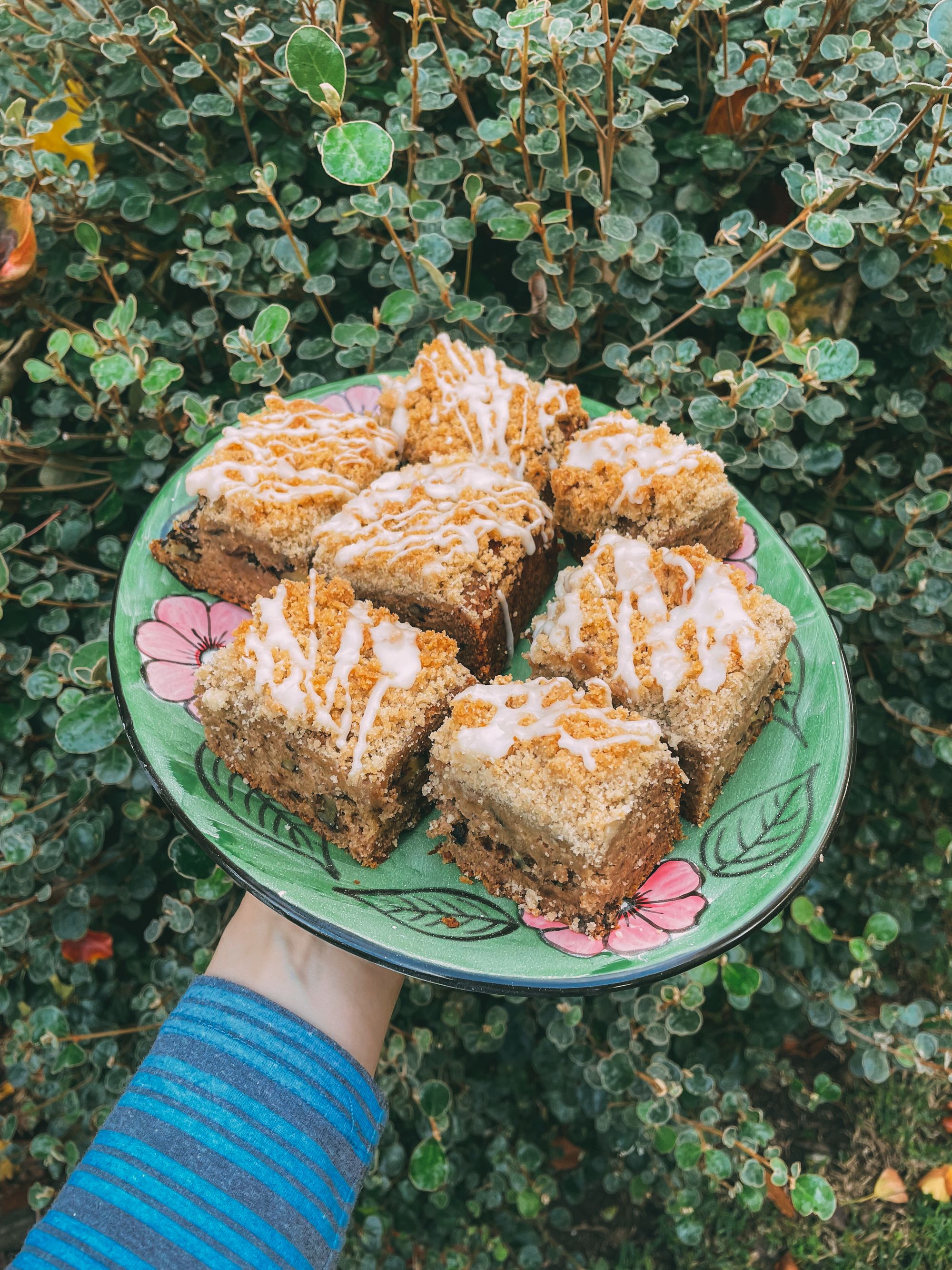 Persimmon Crumb Cake | Vegan & Gluten-Free